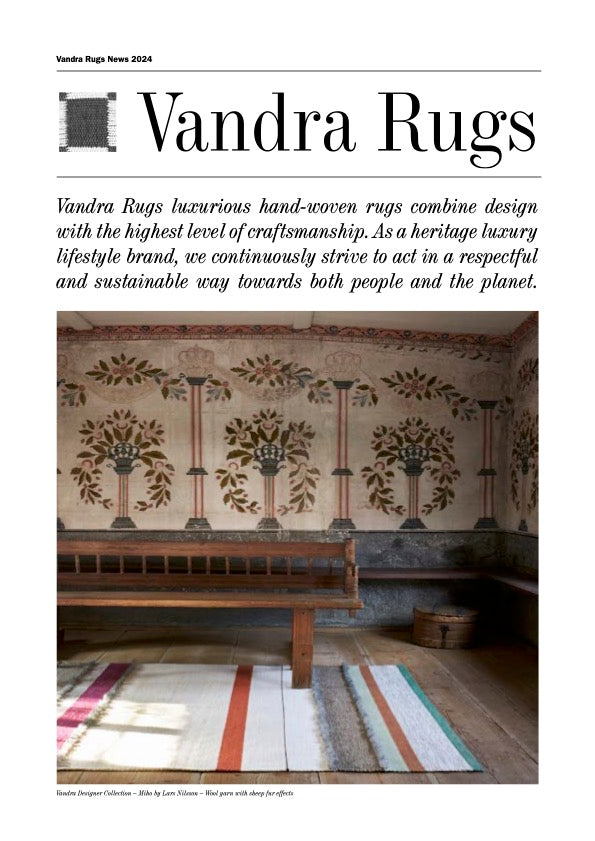 Catalogue & Brochure – Vandra Rugs
